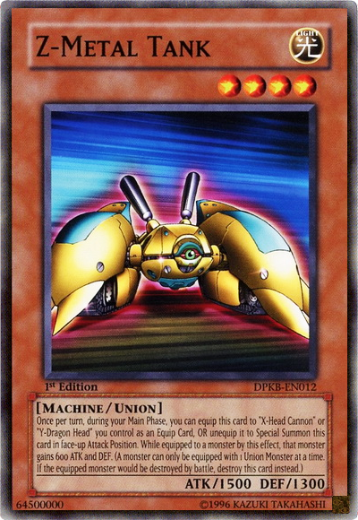 Z-Metal Tank (DPKB) #DPKB-EN012 | Dragon Shield Yu-Gi-Oh! Card Manager