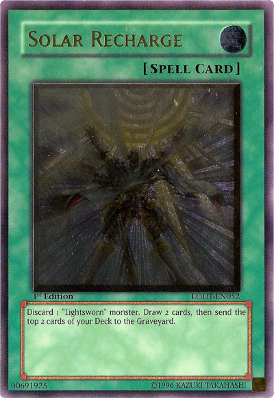 Solar Recharge (LODT) #LODT-EN052 | Dragon Shield Yu-Gi-Oh! Card Manager