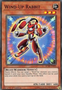 Wind-Up Rabbit (AC18) #AC18-EN009 | Dragon Shield Yu-Gi-Oh! Card Manager