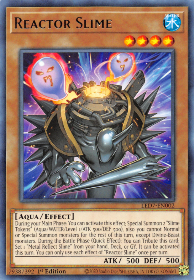 Reactor Slime (LED7) #LED7-EN002 | Dragon Shield Yu-Gi-Oh! Card Manager
