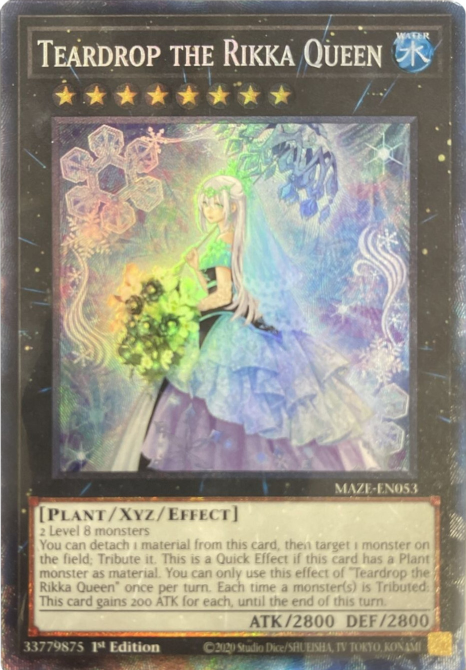 Teardrop the Rikka Queen (MAZE) #MAZE-EN053 | Dragon Shield Yu-Gi-Oh! Card Manager