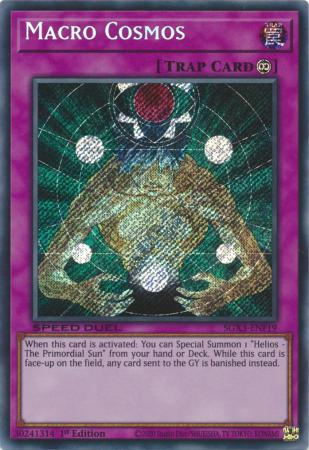 Macro Cosmos (SGX3) #SGX3-ENF19 | Dragon Shield Yu-Gi-Oh! Card Manager