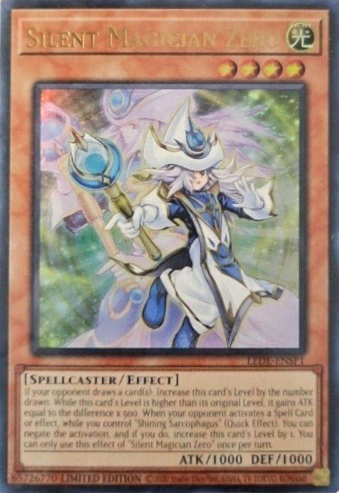 Silent Magician Zero (LEDE) #LEDE-ENSP1 | Dragon Shield Yu-Gi-Oh! Card Manager