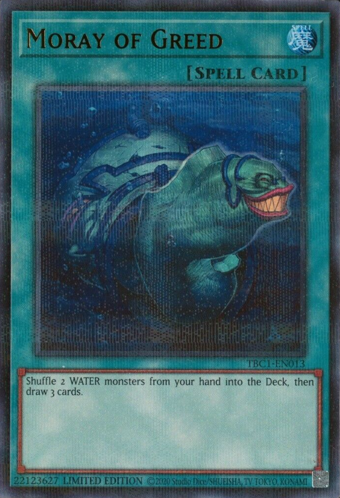 Moray of Greed (TBC1) #TBC1-EN013 | Dragon Shield Yu-Gi-Oh! Card Manager