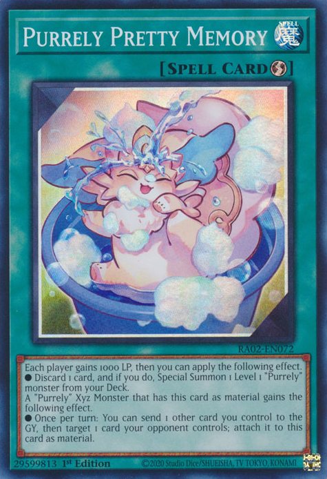 Purrely Pretty Memory (RA02) #RA02-EN072 | Dragon Shield Yu-Gi-Oh! Card ...