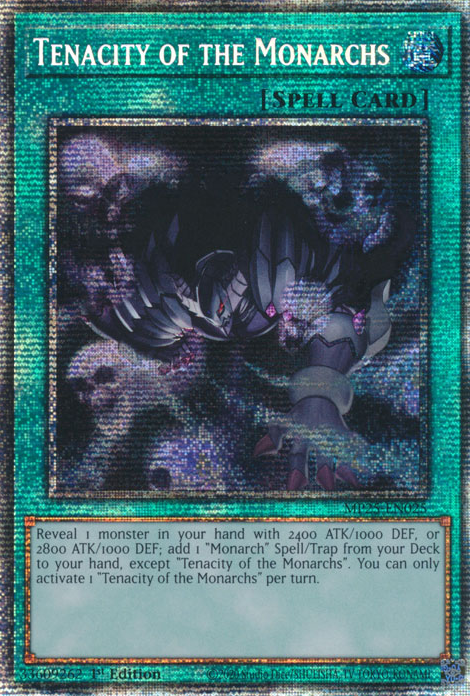 Tenacity of the Monarchs (MP25) #MP25-EN025 | Dragon Shield Yu-Gi-Oh ...