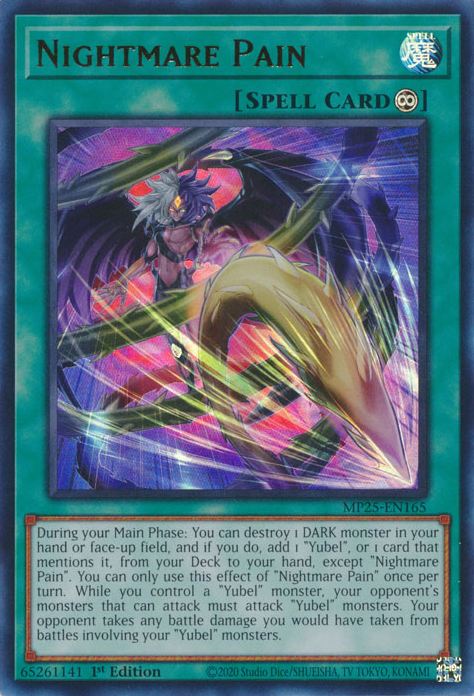 Nightmare Pain (MP25) #MP25-EN165 | Dragon Shield Yu-Gi-Oh! Card Manager