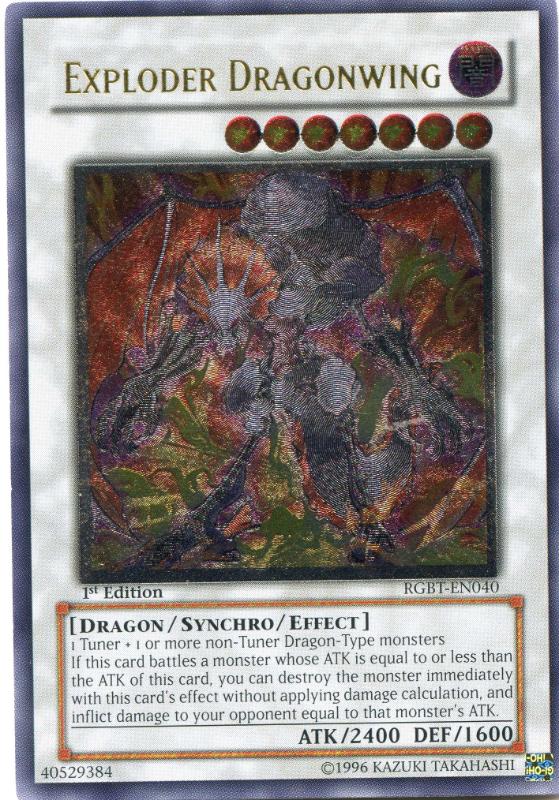 Exploder Dragonwing (RGBT) #RGBT-EN040 | Dragon Shield Yu-Gi-Oh! Card ...