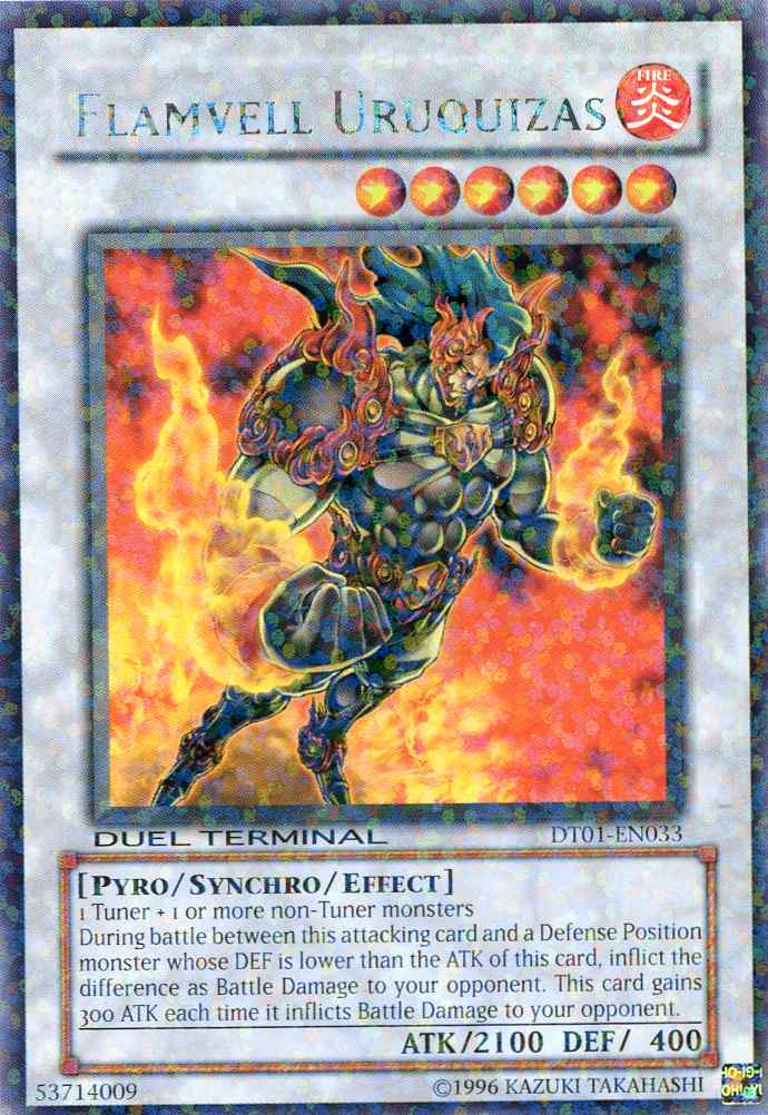 Flamvell Uruquizas (DT01) #DT01-EN033 | Dragon Shield Yu-Gi-Oh! Card ...