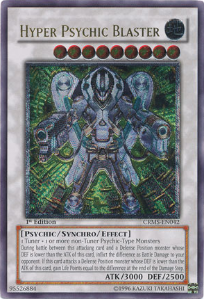 Hyper Psychic Blaster (CRMS) #CRMS-EN042 | Dragon Shield Yu-Gi-Oh! Card ...