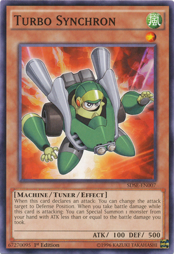 Turbo Synchron (SDSE) #SDSE-EN007 | Dragon Shield Yu-Gi-Oh! Card Manager