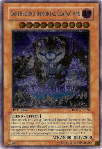 Earthbound Immortal Ccapac Apu (RGBT) #RGBT-EN020 | Dragon Shield Yu-Gi ...