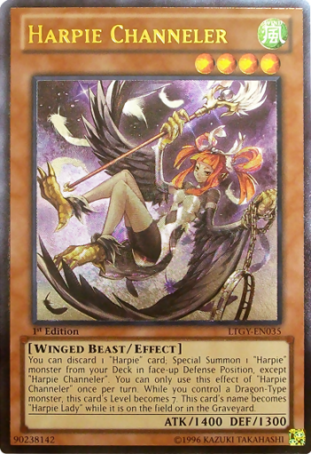 Harpie Channeler (LTGY) #LTGY-EN035 | Dragon Shield Yu-Gi-Oh! Card Manager