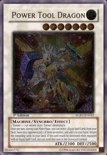 Power Tool Dragon (RGBT) #RGBT-EN042 | Dragon Shield Yu-Gi-Oh! Card Manager