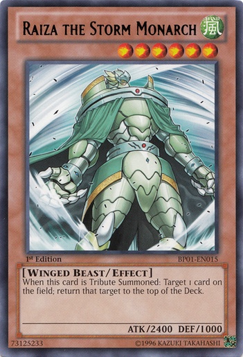 Raiza the Storm Monarch (BP01) #BP01-EN015 | Dragon Shield Yu-Gi-Oh ...