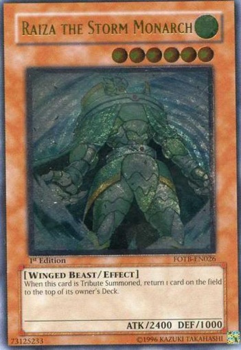 Raiza the Storm Monarch (FOTB) #FOTB-EN026 | Dragon Shield Yu-Gi-Oh ...