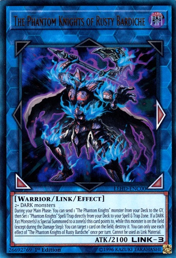 The Phantom Knights of Rusty Bardiche (LEHD) #LEHD-ENC00 | Dragon ...