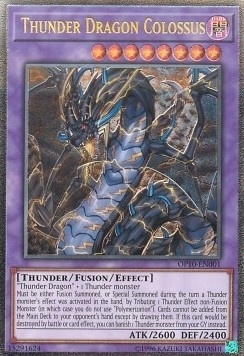 Thunder Dragon Colossus (OP10) #OP10-EN001 | Dragon Shield Yu-Gi-Oh ...