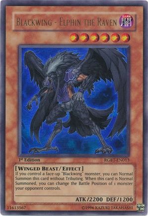 Blackwing - Elphin the Raven (RGBT) #RGBT-EN013 | Dragon Shield Yu-Gi ...