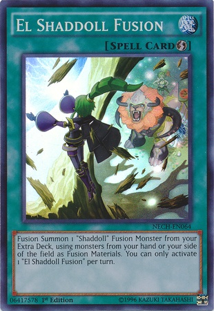 El Shaddoll Fusion (NECH) #NECH-EN064 | Dragon Shield Yu-Gi-Oh! Card ...
