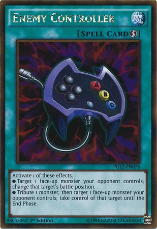 Enemy Controller (PGL2) #PGL2-EN076 | Dragon Shield Yu-Gi-Oh! Card Manager