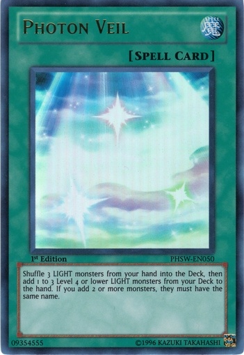 Photon Veil (PHSW) #PHSW-EN050 | Dragon Shield Yu-Gi-Oh! Card Manager