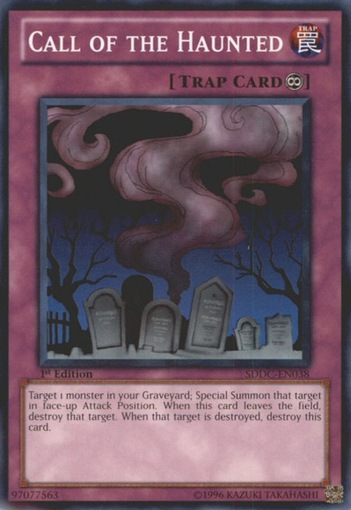 Call of the Haunted (SDDC) #SDDC-EN038 | Dragon Shield Yu-Gi-Oh! Card ...