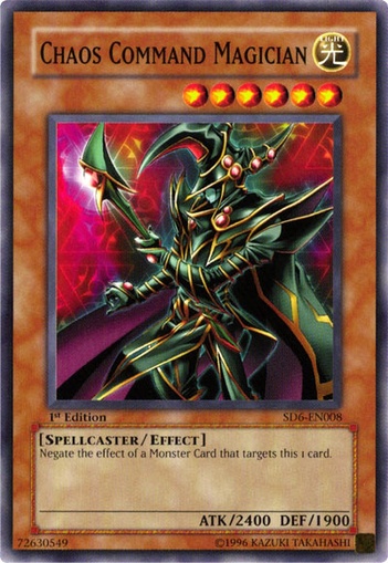 Chaos Command Magician (SD6) #SD6-EN008 | Dragon Shield Yu-Gi-Oh! Card ...