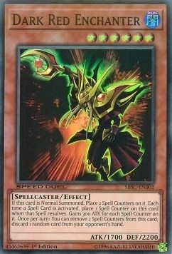 Dark Red Enchanter (SBSC) #SBSC-EN002 | Dragon Shield Yu-Gi-Oh! Card ...