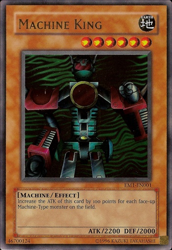 Machine King (EM1) #EM1-EN001 | Dragon Shield Yu-Gi-Oh! Card Manager