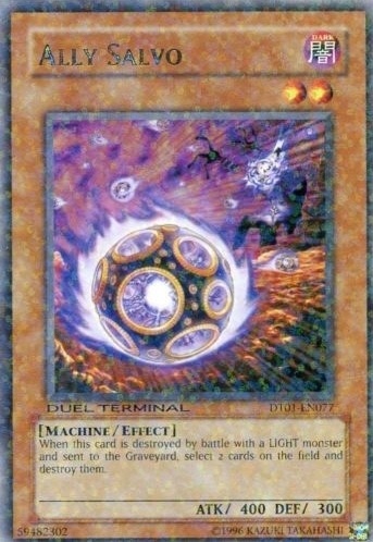 Ally Salvo (DT01) #DT01-EN077 | Dragon Shield Yu-Gi-Oh! Card Manager