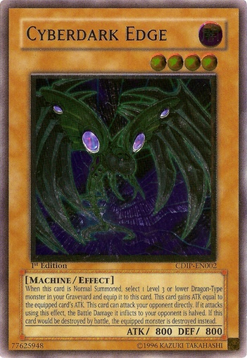 Cyberdark Edge (CDIP) #CDIP-EN002 | Dragon Shield Yu-Gi-Oh! Card Manager