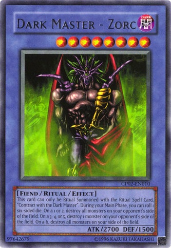 Dark Master - Zorc (CP02) #CP02-EN010 | Dragon Shield Yu-Gi-Oh! Card ...