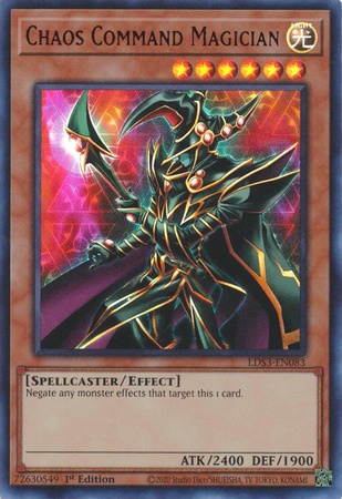 Chaos Command Magician (LDS3) #LDS3-EN083r | Dragon Shield Yu-Gi-Oh ...
