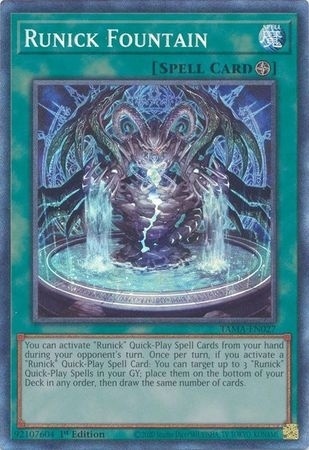 Runick Fountain (TAMA) #TAMA-EN027 | Dragon Shield Yu-Gi-Oh! Card Manager