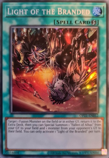 Light of the Branded (OP21) #OP21-EN012 | Dragon Shield Yu-Gi-Oh! Card ...
