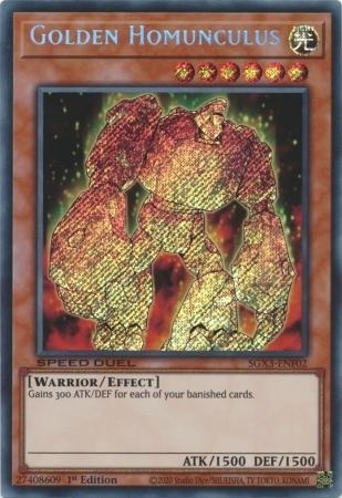 Golden Homunculus (SGX3) #SGX3-ENF02 | Dragon Shield Yu-Gi-Oh! Card Manager