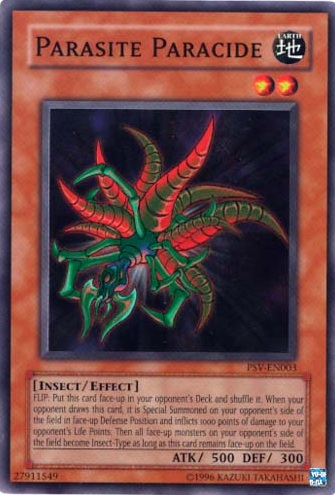 Parasite Paracide (PSV_25) #PSV-EN003 | Dragon Shield Yu-Gi-Oh! Card ...