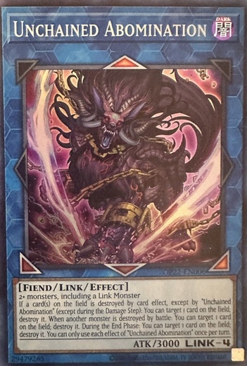 Unchained Abomination (OP22) #OP22-EN006 | Dragon Shield Yu-Gi-Oh! Card ...