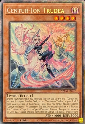 Centur-Ion Trudea (VASM) #VASM-EN017 | Dragon Shield Yu-Gi-Oh! Card Manager