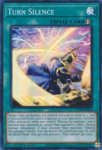 Turn Silence (LEDE) #LEDE-EN052 | Dragon Shield Yu-Gi-Oh! Card Manager