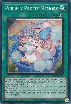 Purrely Pretty Memory (RA02) #RA02-EN072 | Dragon Shield Yu-Gi-Oh! Card ...