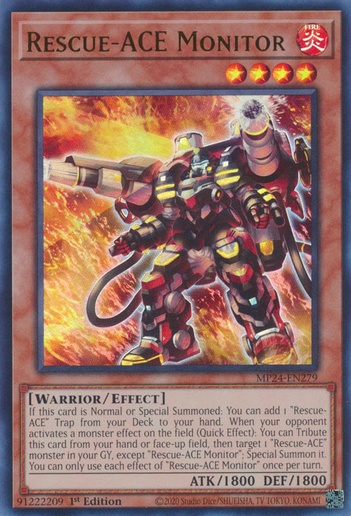 Rescue-ACE Monitor (MP24) #MP24-EN279 | Dragon Shield Yu-Gi-Oh! Card ...