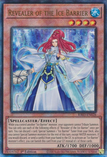 Revealer of the Ice Barrier (RA03) #RA03-EN028 | Dragon Shield Yu-Gi-Oh ...