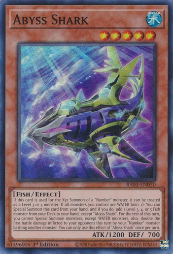 Abyss Shark (RA03) #RA03-EN030 | Dragon Shield Yu-Gi-Oh! Card Manager