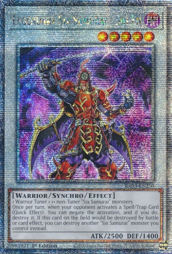 Legendary Six Samurai - Shi En (RA03) #RA03-EN250 | Dragon Shield Yu-Gi ...