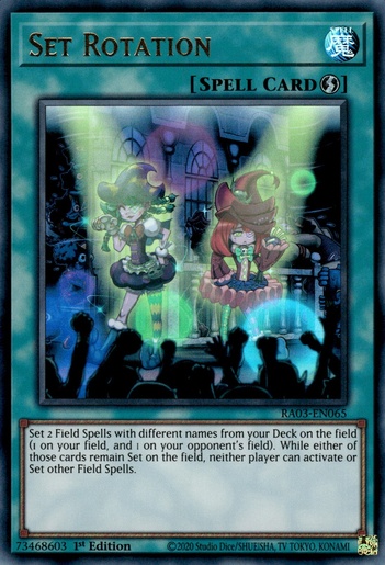 Set Rotation (RA03) #RA03-EN065 | Dragon Shield Yu-Gi-Oh! Card Manager