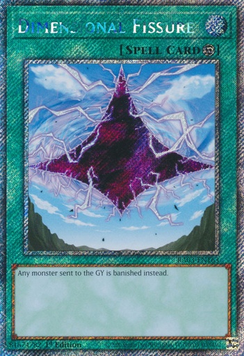 Dimensional Fissure (RA03) #RA03-EN163 | Dragon Shield Yu-Gi-Oh! Card ...