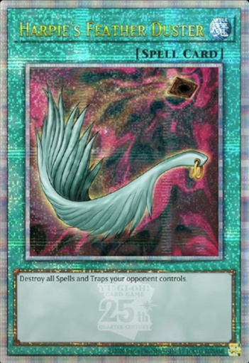 Harpie's Feather Duster (EDC1) #EDC1-EN001B | Dragon Shield Yu-Gi-Oh! Card Manager