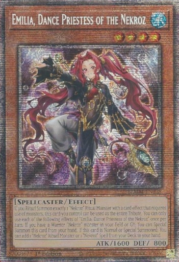 Emilia, Dance Priestess of the Nekroz (BLMM) #BLMM-EN025 | Dragon ...